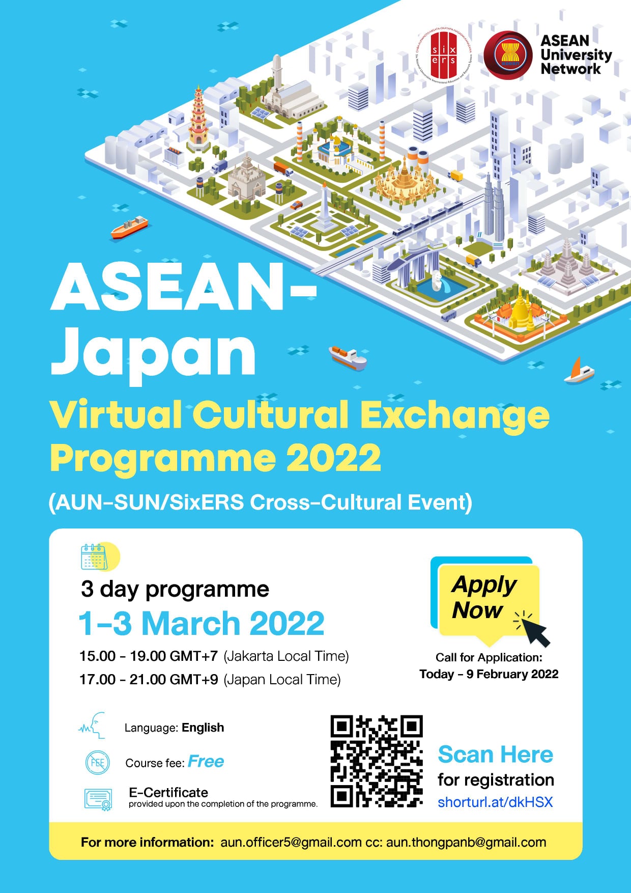 ASEAN-Japan Virtual Cultural Exchange Programme 2022 – International ...