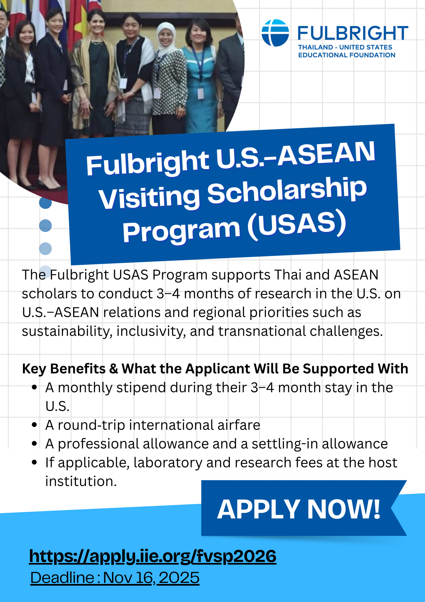 Fulbright U.S.-ASEAN Visiting Scholarship Program (USAS ...