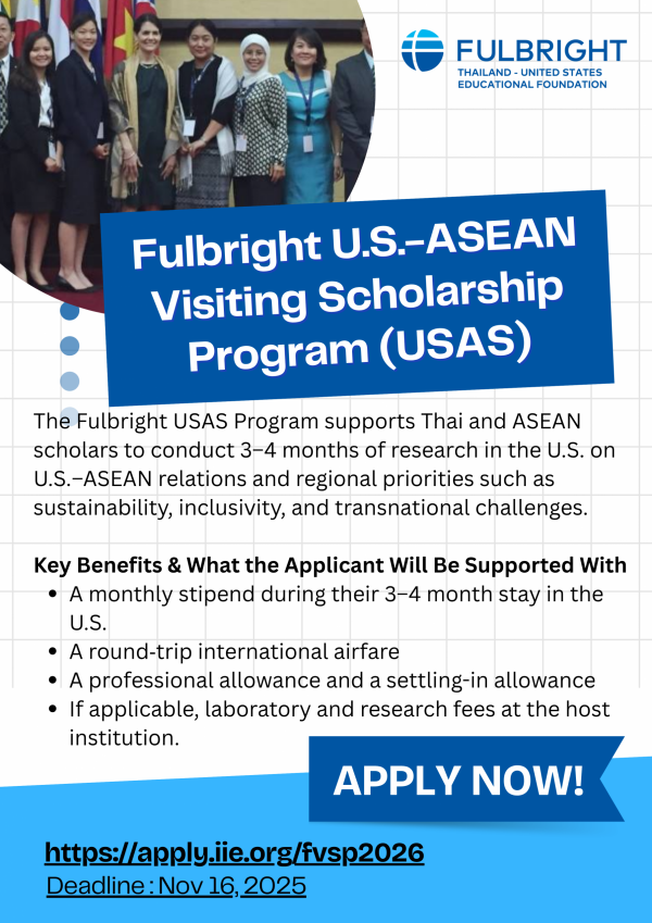 Fulbright U.S.-ASEAN Visiting Scholarship Program (USAS ...